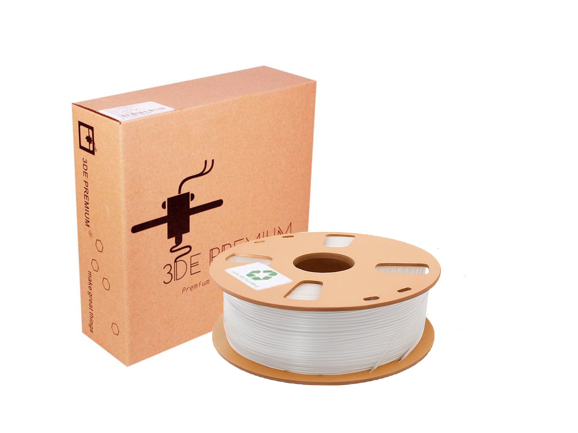 3DE Premium - PLA Transparent - 1.75mm - 1kg