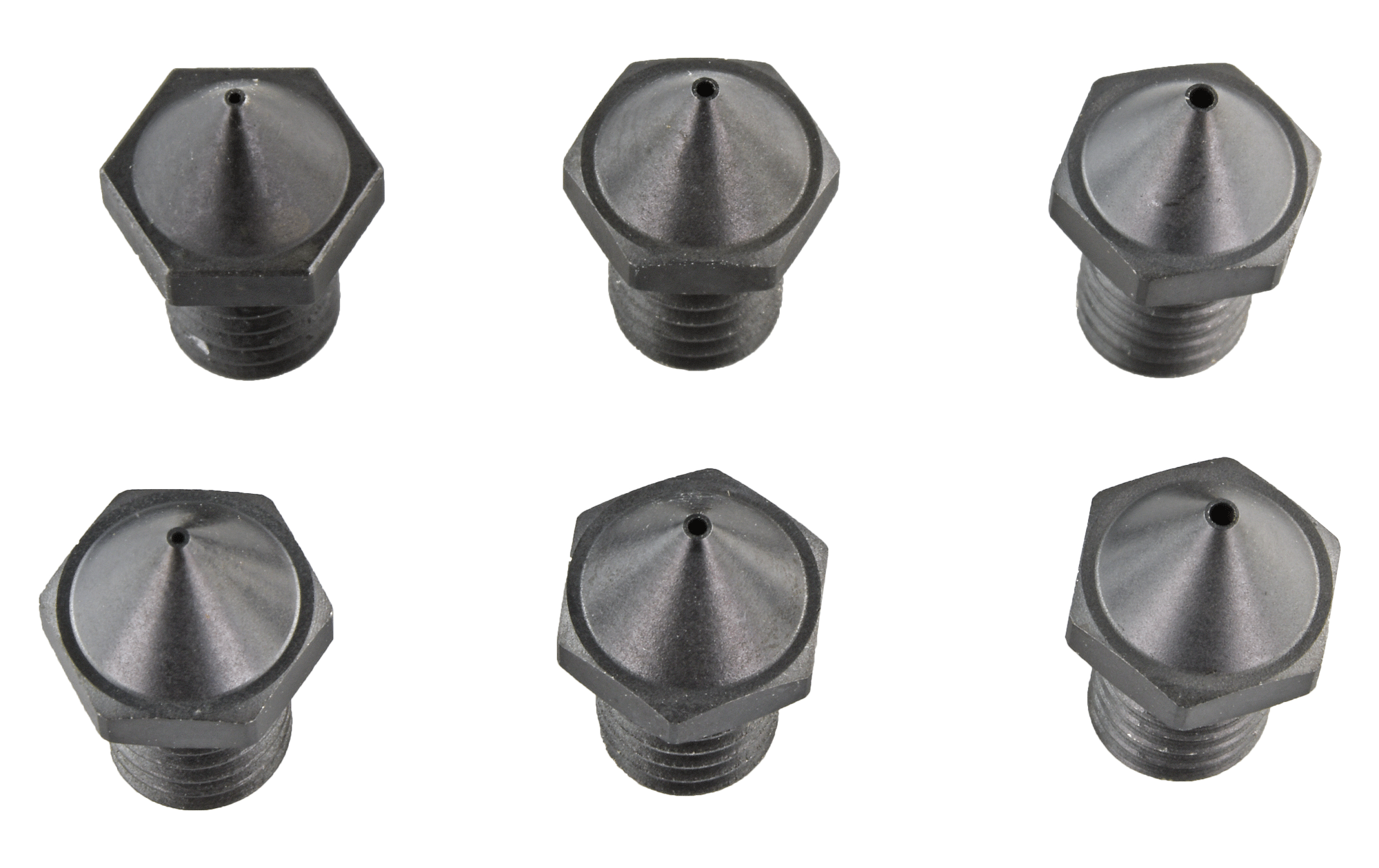 Flashforge - Hardened Nozzle Set 0.4/0.6/0.8mm - 6 pcs - Creator 3 Pro