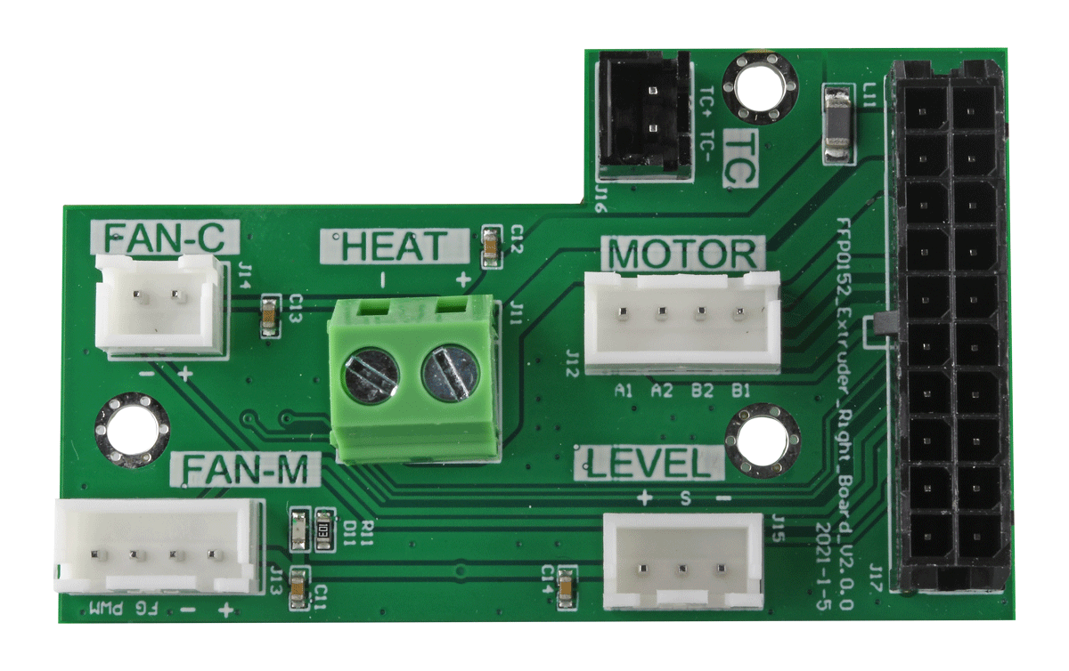 Flashforge - Right Extruder Board - Creator 4