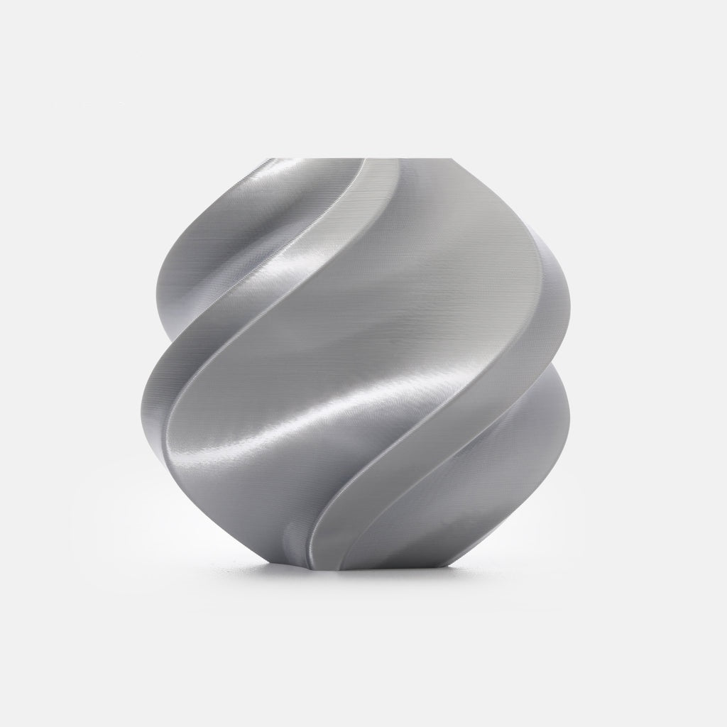 Bambu Lab - PLA Silk+ - Silver - 1.75mm - 1kg